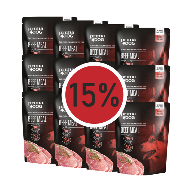 Beef Meal - Vådfoder - PrimaShop.dk